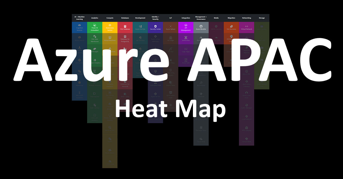 Azure Heat Map: APAC
