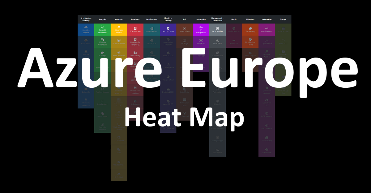 Azure Heat Map: Europe